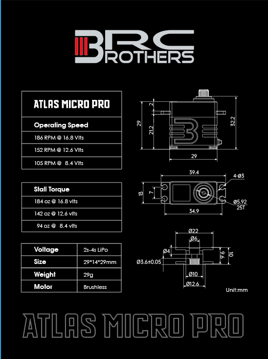 Atlas Micro Pro Servo Winch – GSPEED Chassis