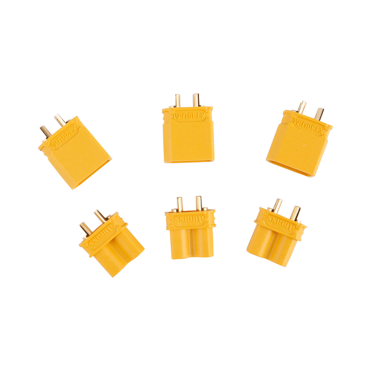 XT30 Male & Female Plug (3 Pairs) – GSPEED Chassis