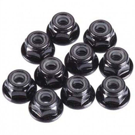 4mm Flanged Nylock (Wheel Nuts) (10pcs) – GSPEED Chassis